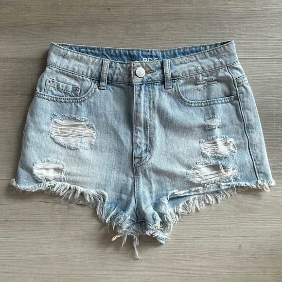BDG | Shorts | Bdg Urban Outfitters Super High Rise Cheeky Jean Shorts ...